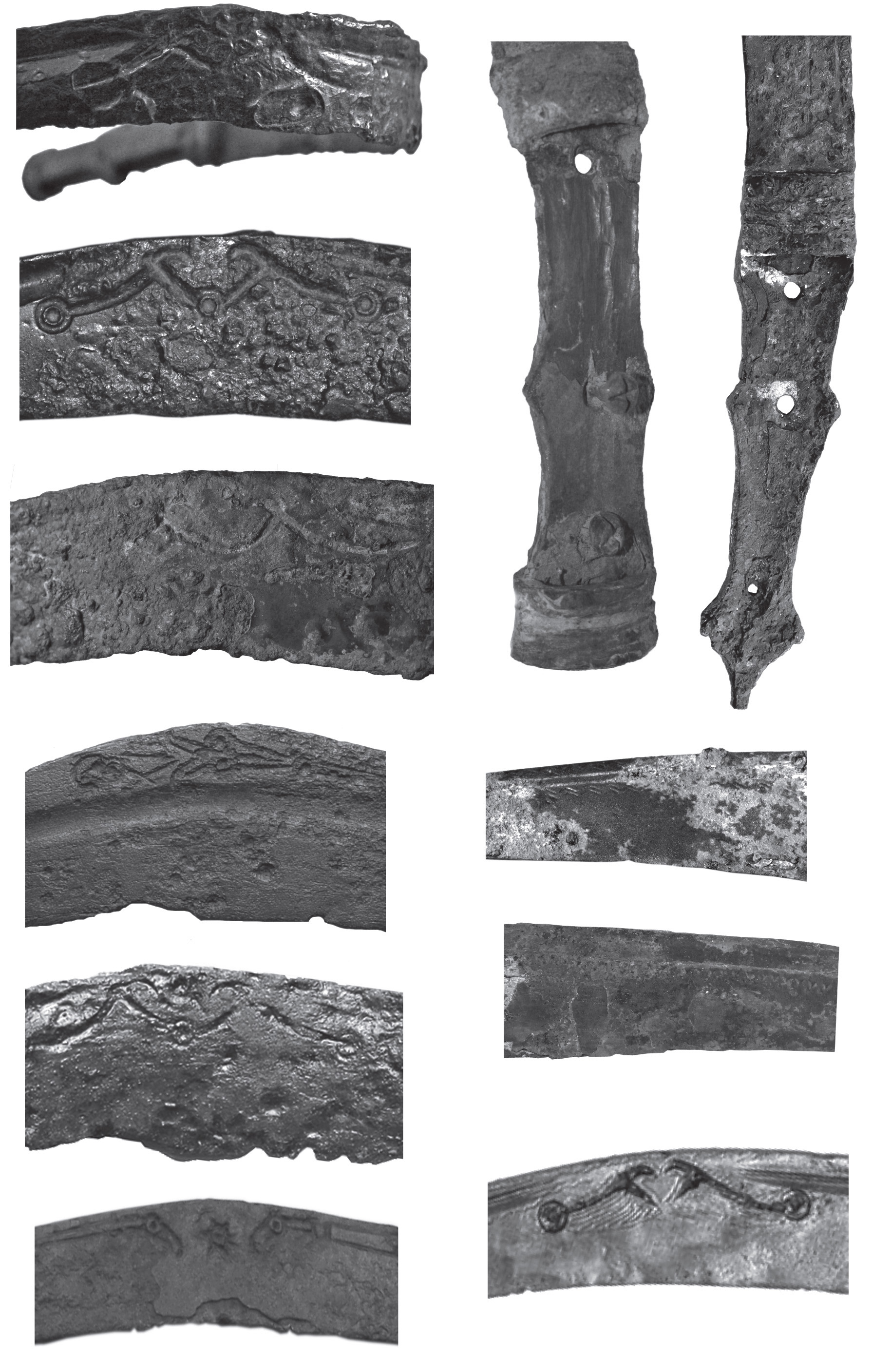 ENDA - Pumnalul curbat de tip sica în morminte din nordul Dunării